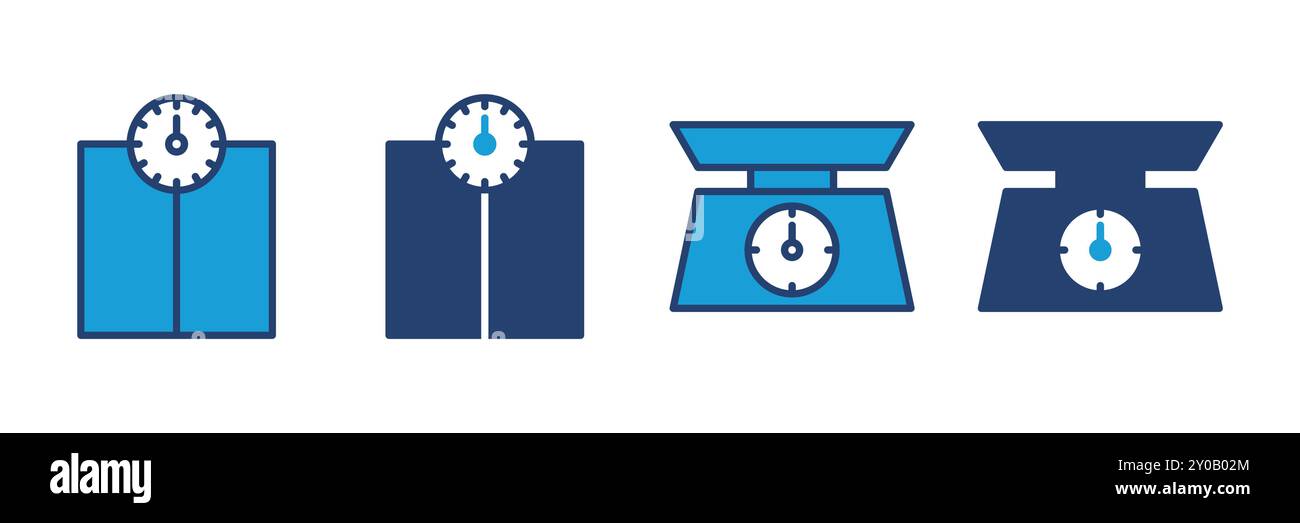 Scales icon vector. Weight scale icon Stock Vector Image & Art - Alamy