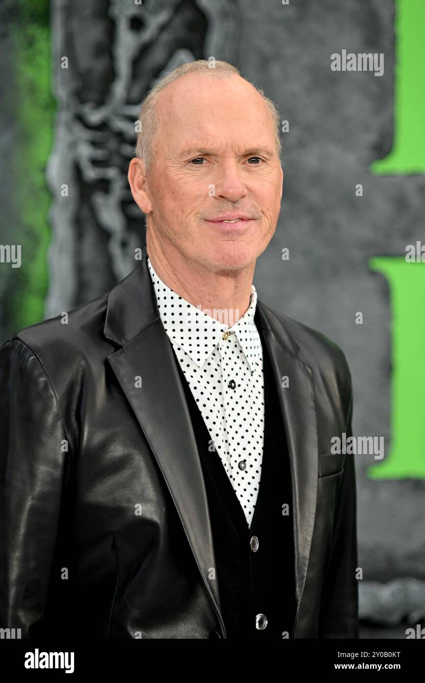 Michael keaton attends UK Movie Premiere of Beetlejuice Beetlejuice at ...