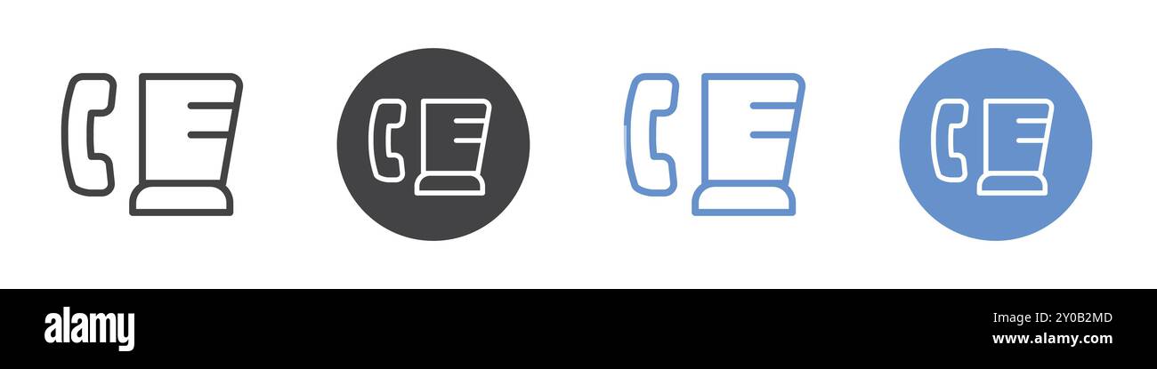 Blender phone icon Flat set in black and white color outline vector ...