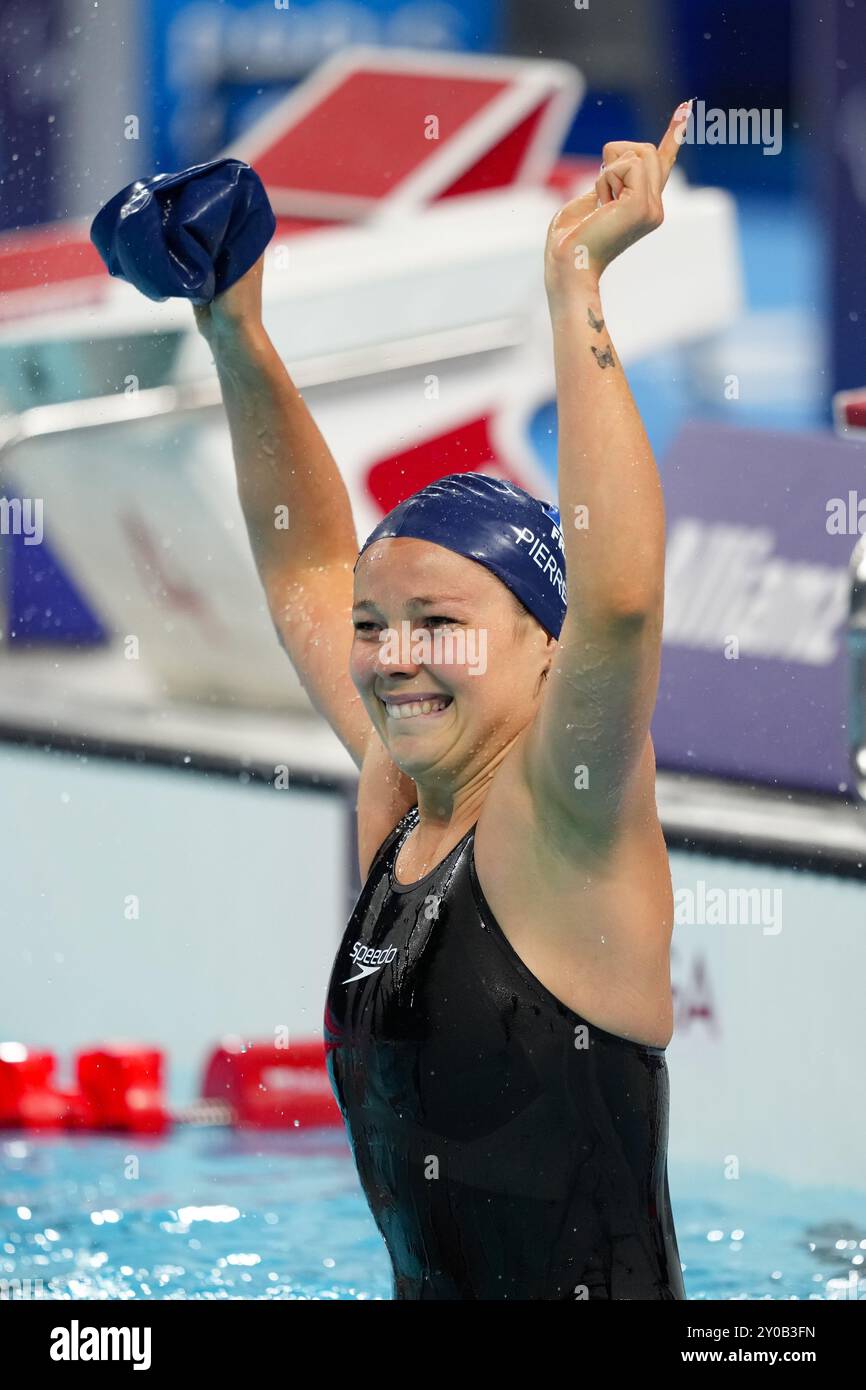 PIERRE Emeline (FRA), SEPTEMBER 1, 2024 - Swimming : Women's 100m ...