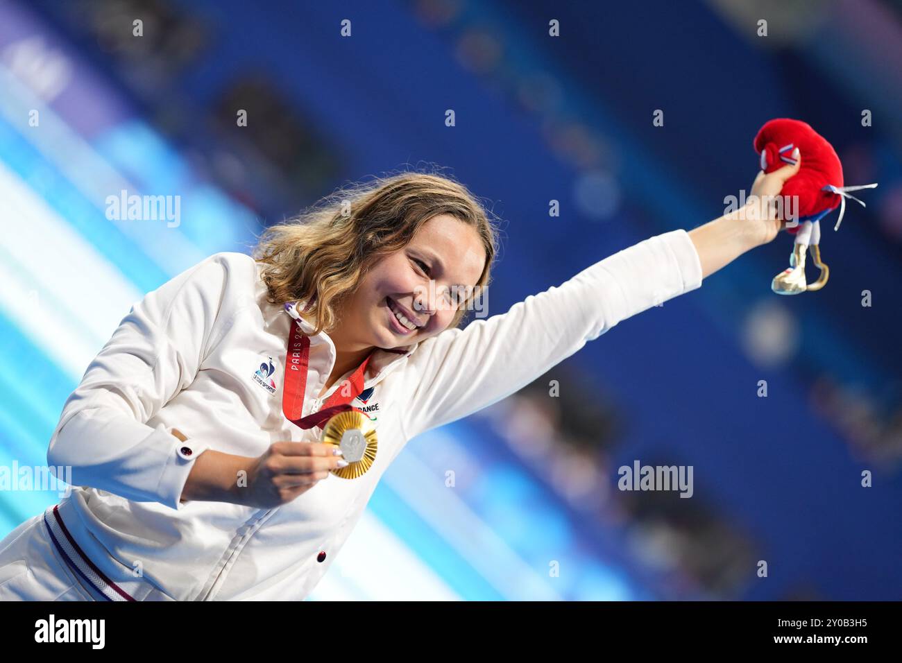 Nanterre, France. 1st Sep, 2024. PIERRE Emeline (FRA) Swimming : Women ...