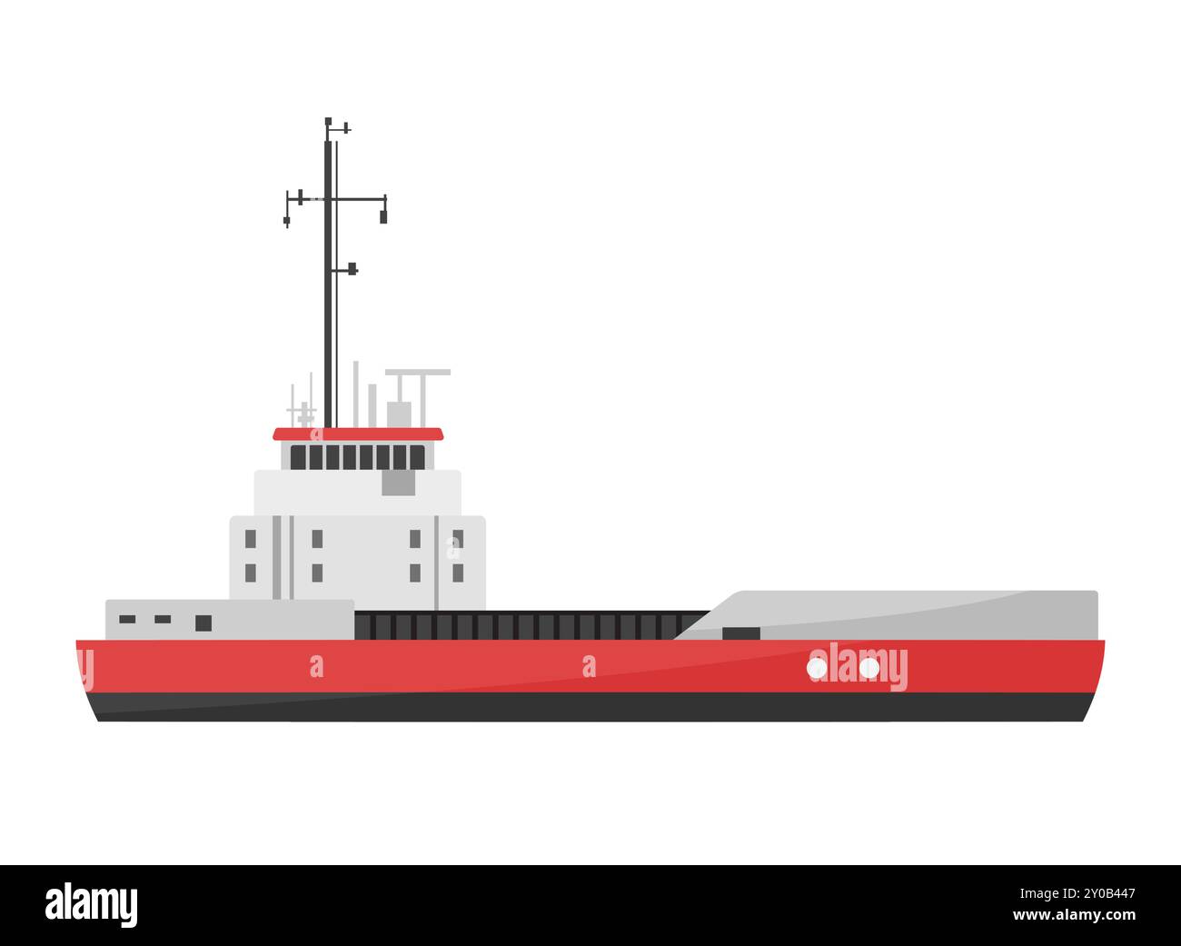 Vector illustration of a research vessel, representing scientific ... Vector illustration of a research vessel, representing scientific ...