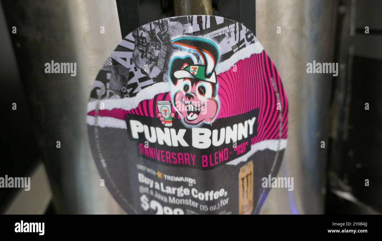 Los Angeles, California, USA 28th August 2024 Green Day Punk Bunny ...