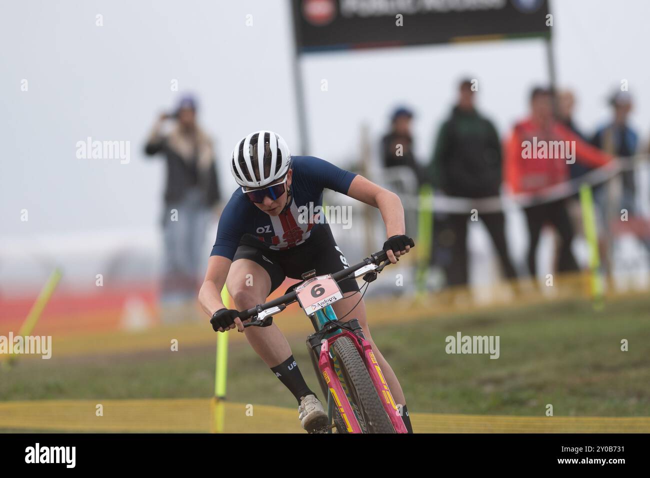 Pal Arinsal, Andorra : September 1 2024 : Haley Batten of USA in the ...