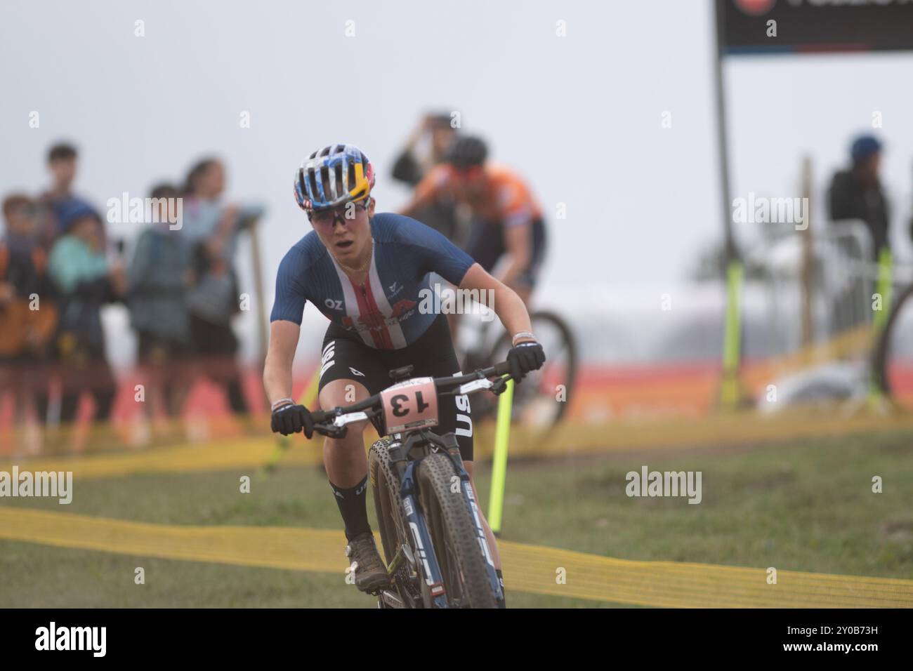 Pal Arinsal, Andorra : September 1 2024 : Kate Courtney of USA in the ...