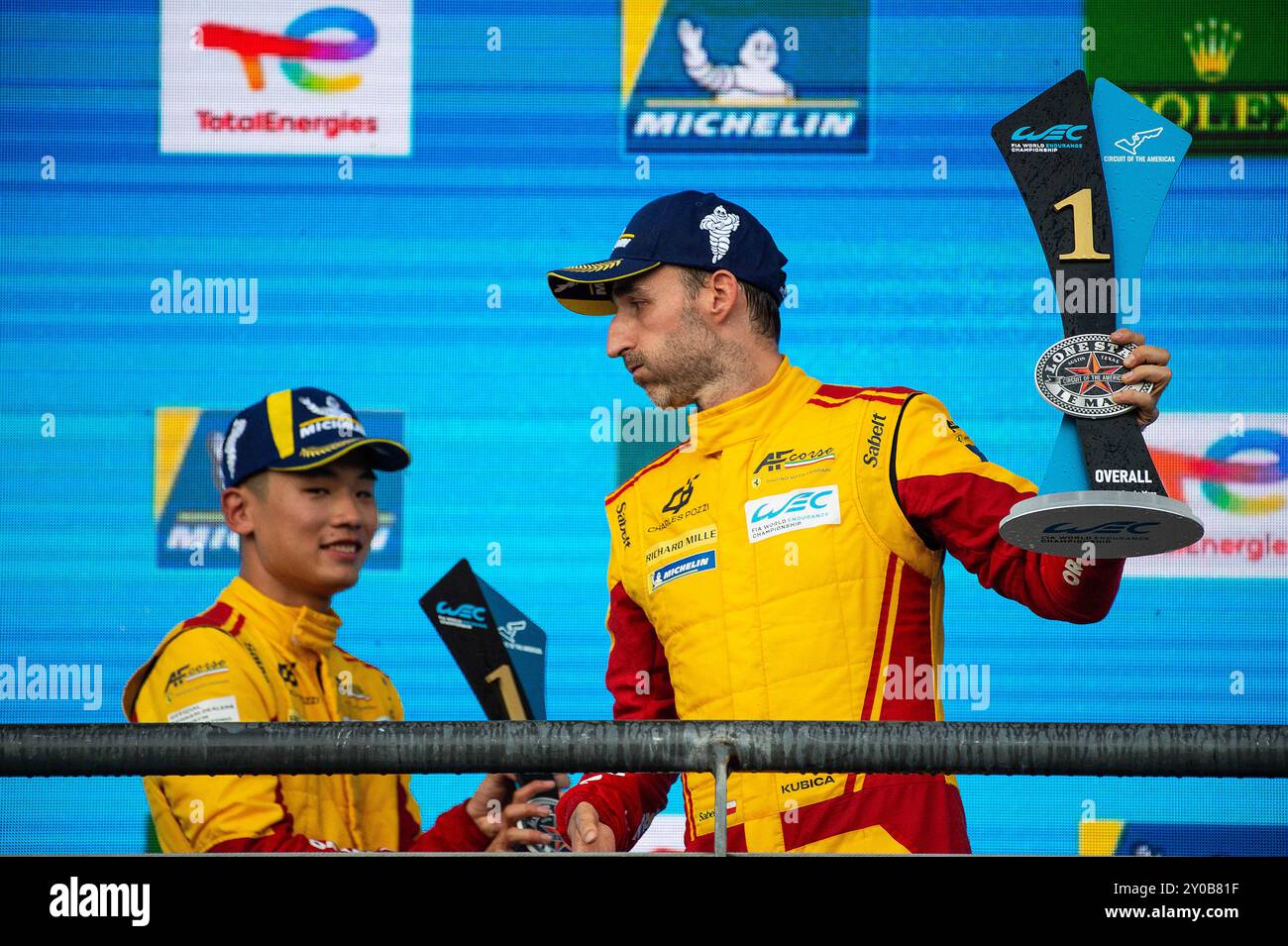 The Americas. 1st Sep, 2024. Robert Kubica (83) Ferrari 499P R with ...