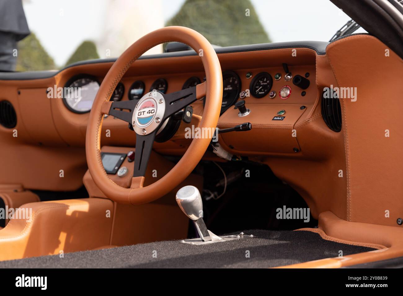 Ford gt40 interior hi-res stock photography and images - Alamy