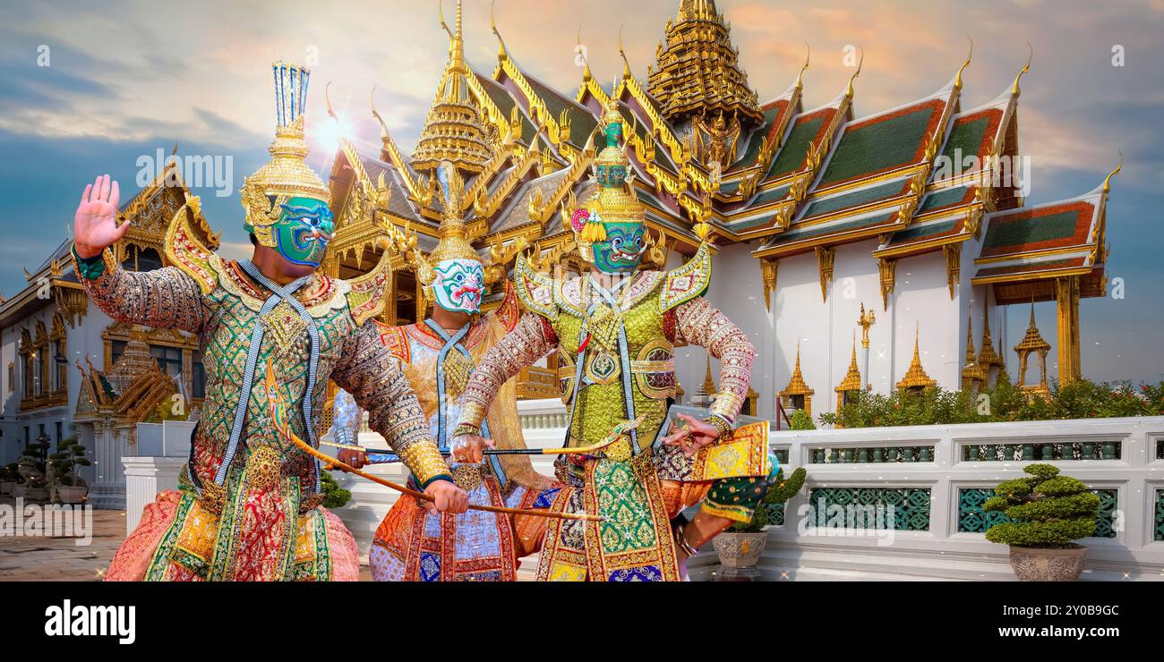 Khon Masked Dance in Thailand, a UNESCO Intangible Cultural Heritage ...