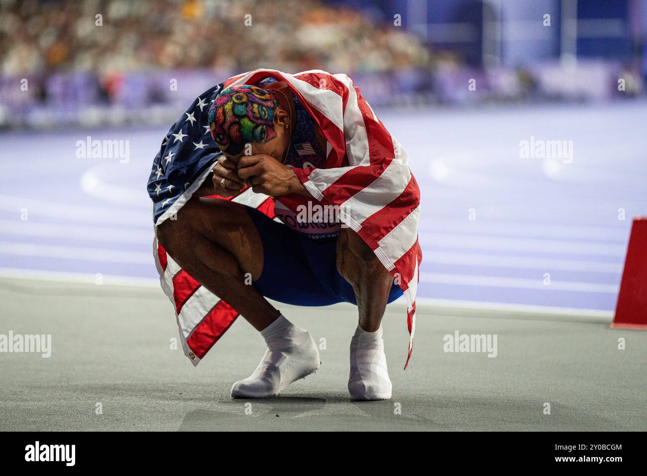 Roderick Townsend of Team United States wins gold in the men’s high ...