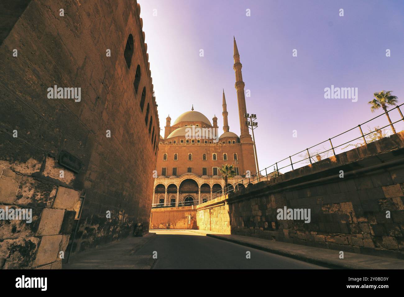 Exterior view of the magnificent Muhammed Ali mosque,built in Ottoman ...