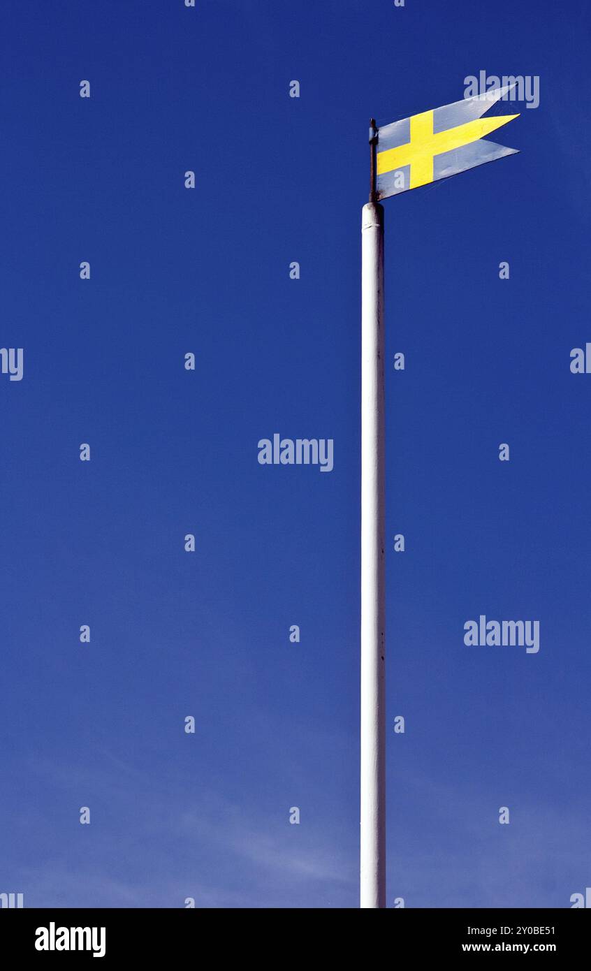Swedish flag colours hi-res stock photography and images - Alamy