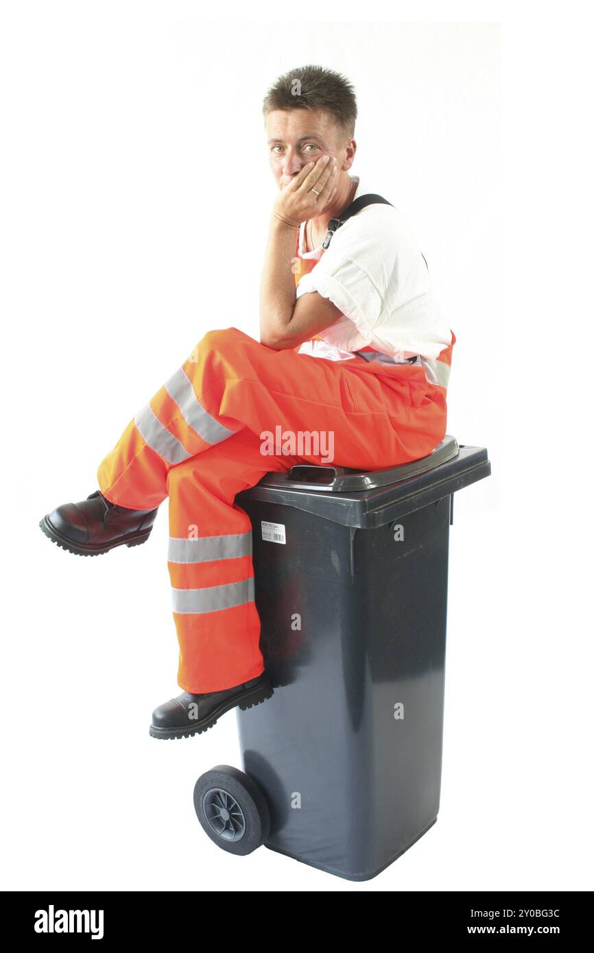 Human dustbin hi-res stock photography and images - Alamy