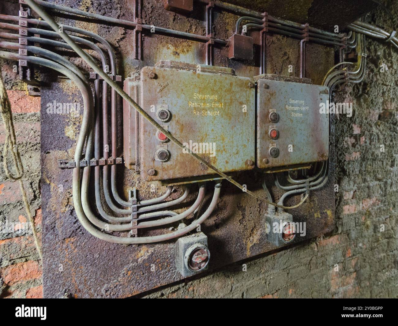 Electrical workers working power plant hi-res stock photography and ...