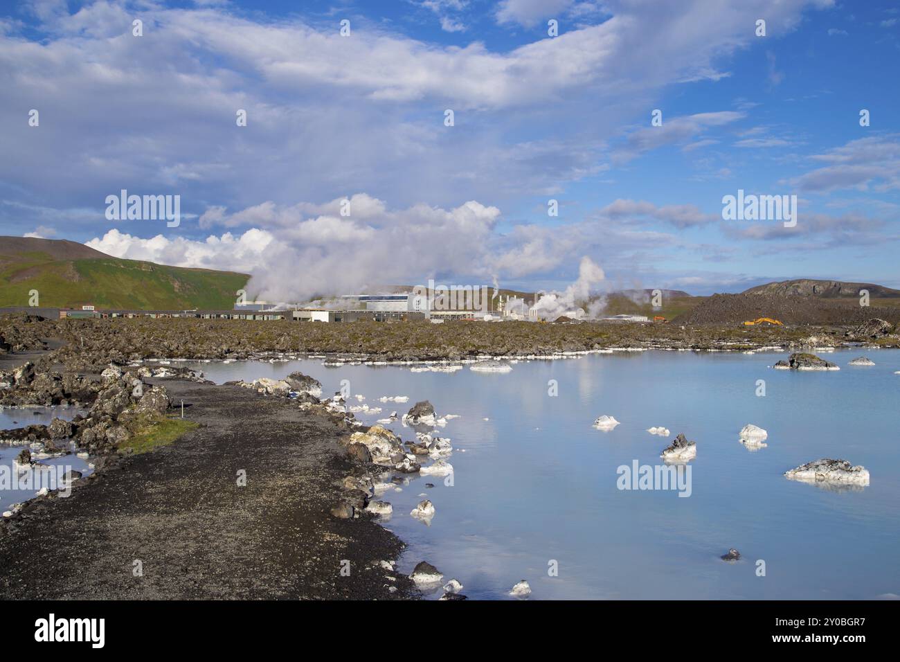 Geothermal power plant in Iceland Stock Photo - Alamy