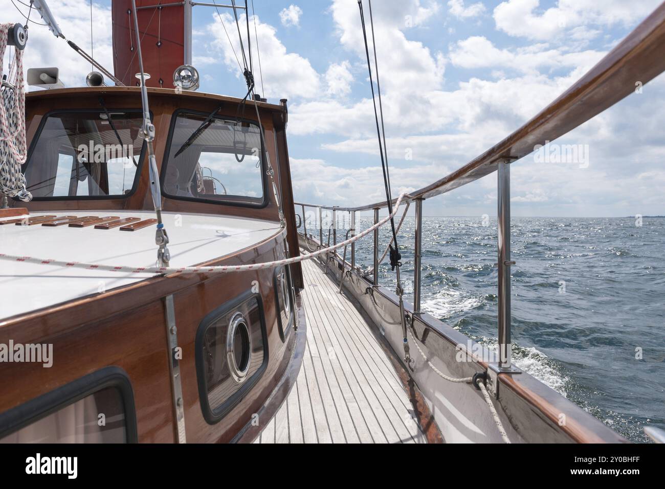 Ocean view during sailing Stock Photo - Alamy