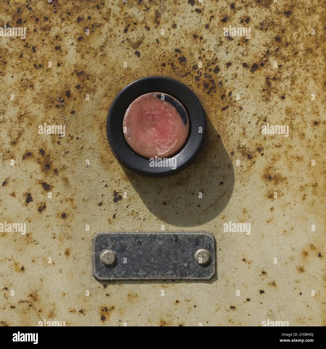 Knob for power switch on electricity control panel Stock Photo - Alamy