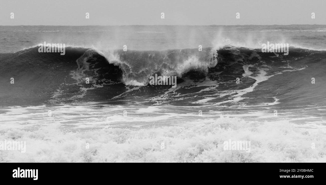 Mar del Plata. Argentina. Nature background. Seascape of a stormy ocean ...