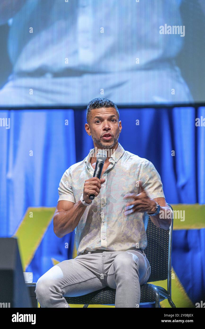 Bonn, Germany, June 8 2019: Wilson Cruz (*1973, American actor, Star ...