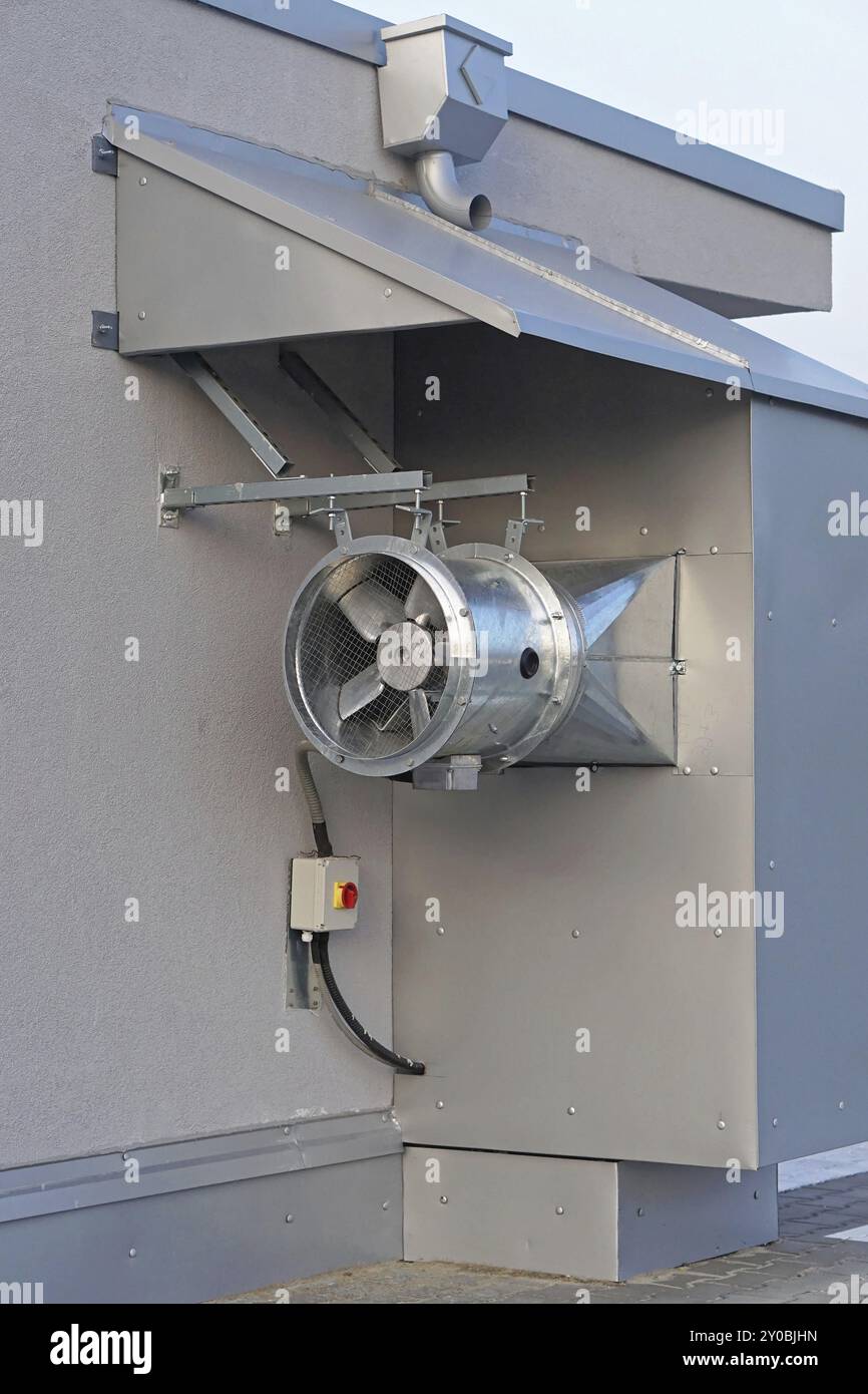 Ventilation duct fan air inlet Stock Photo - Alamy