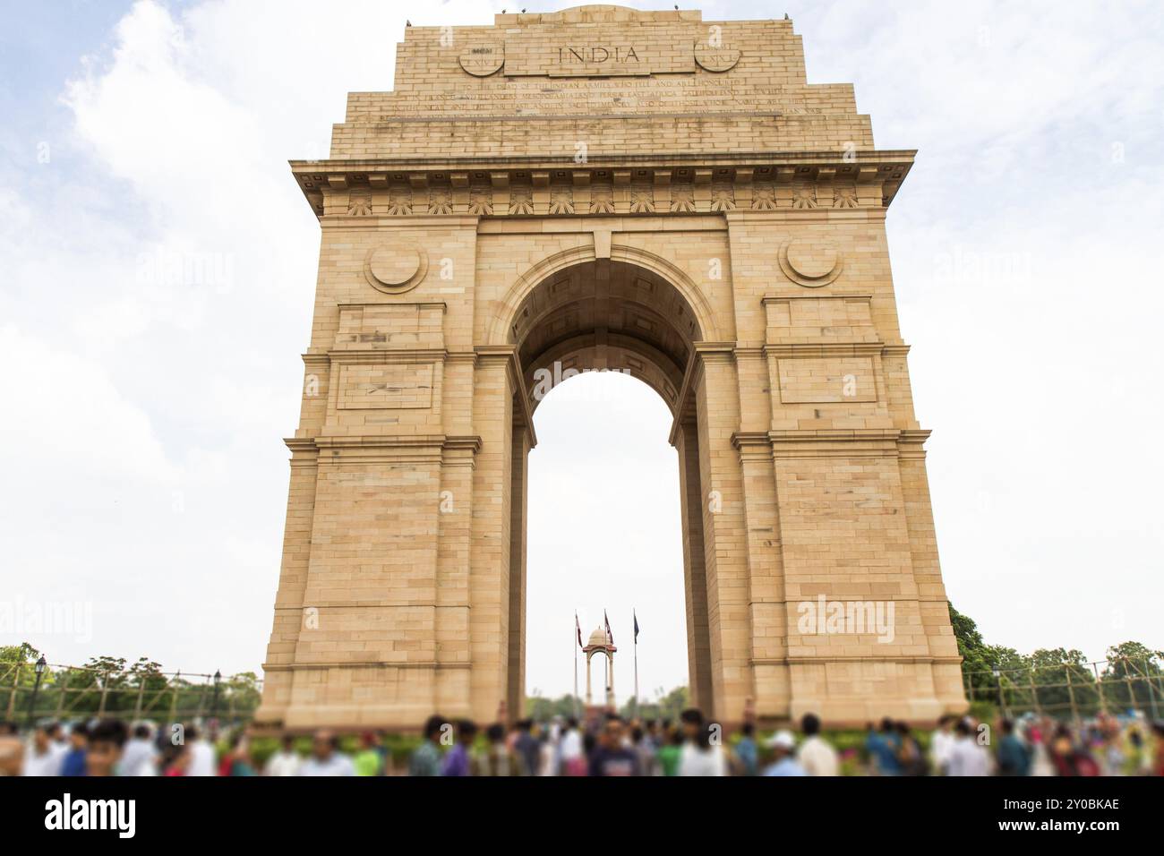 The India Gate in Delhi, India, Asia Stock Photo - Alamy