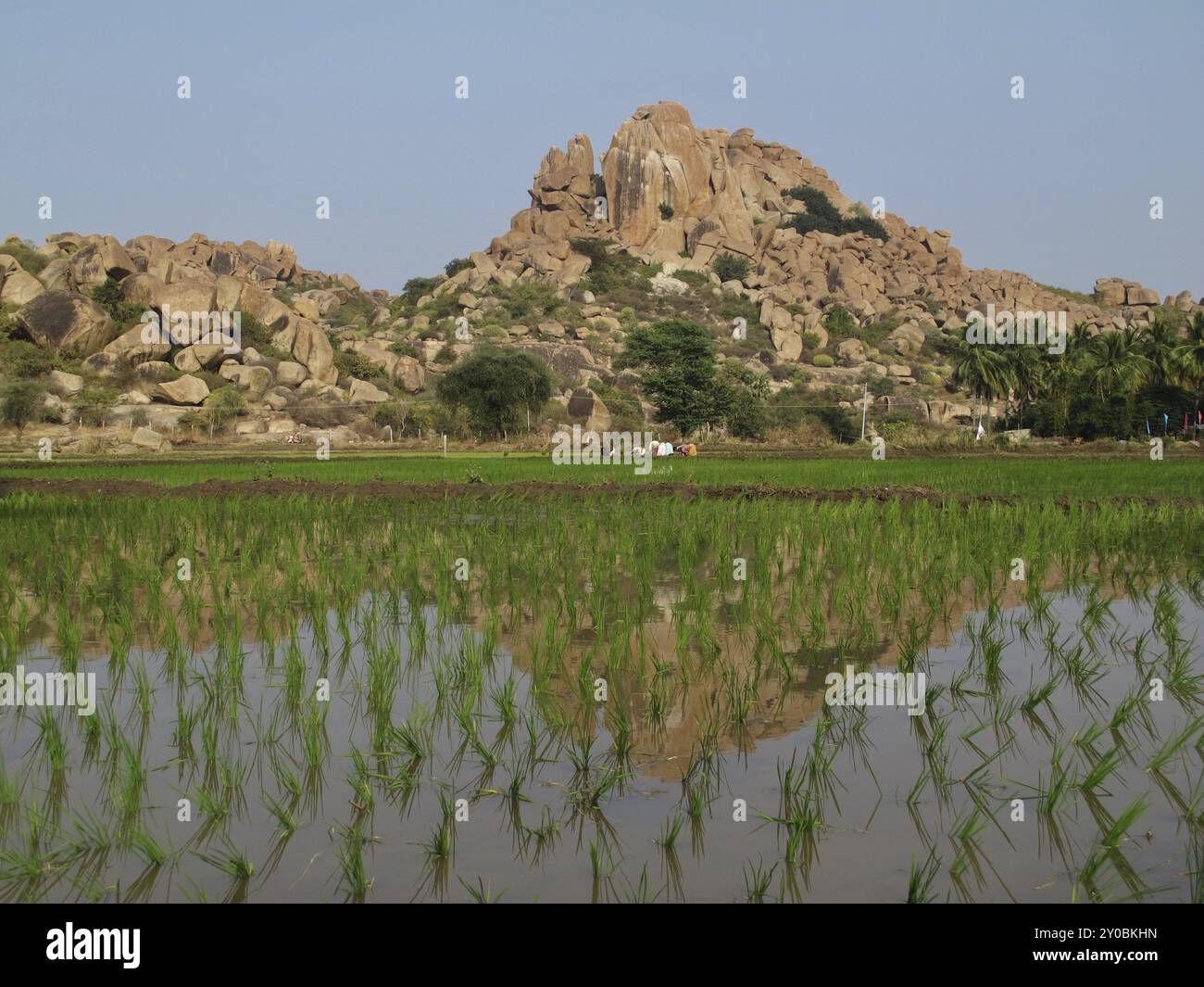 Unique granite mountains in Karnataka, India, Asia Stock Photo - Alamy