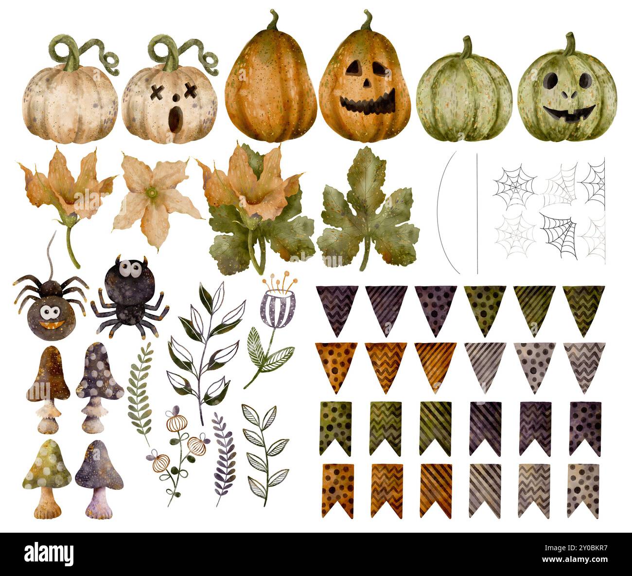 Charming and delightful autumnthemed graphics showcasing an array of ...