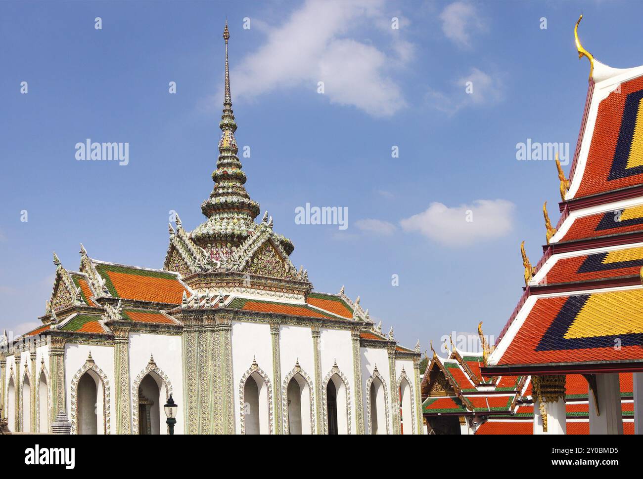Phra Kaeo, Temple of the Emerald Buddha, Bangkok Thailand. Details ...