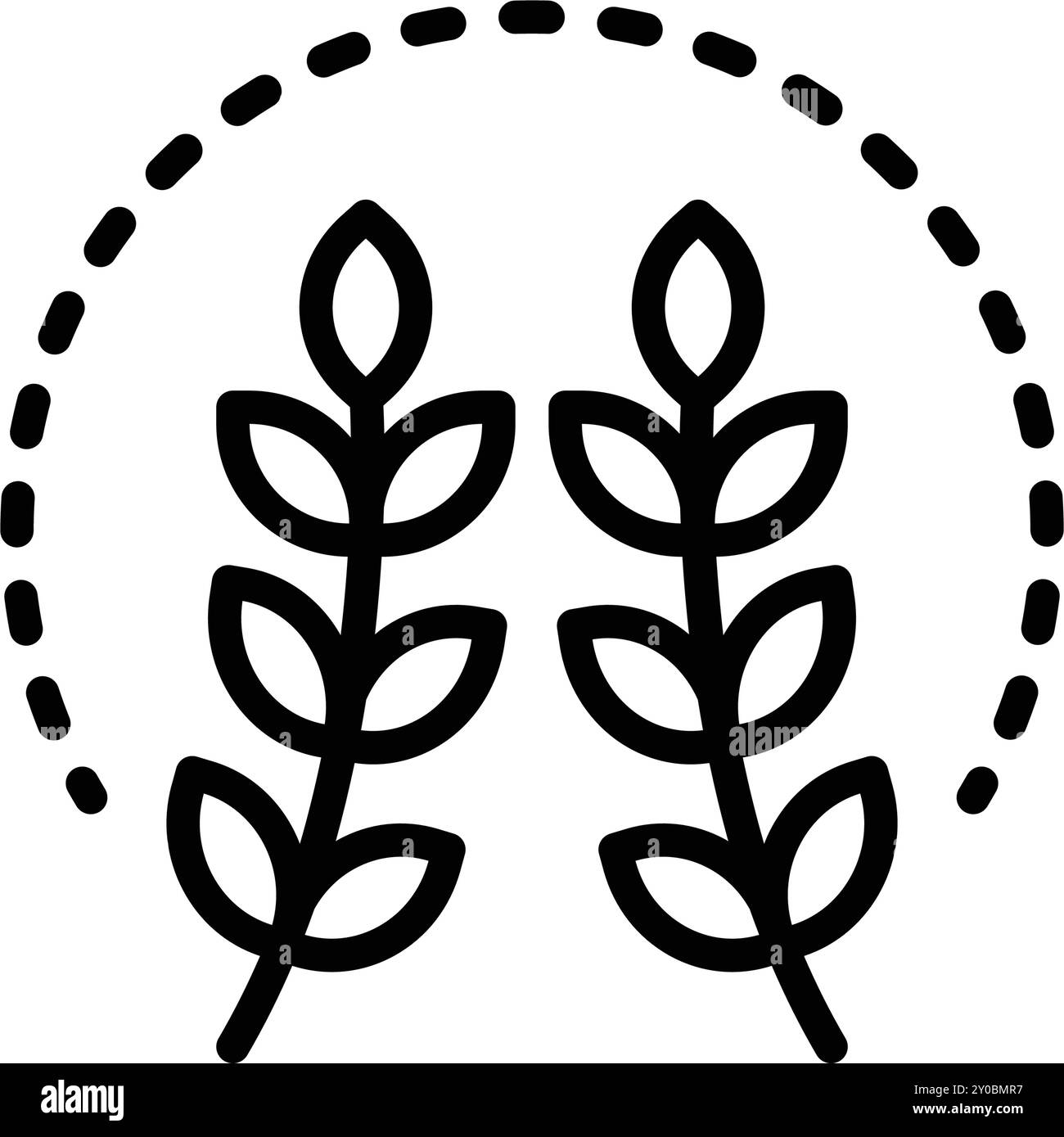 Durum wheat harvest Stock Vector Images - Alamy