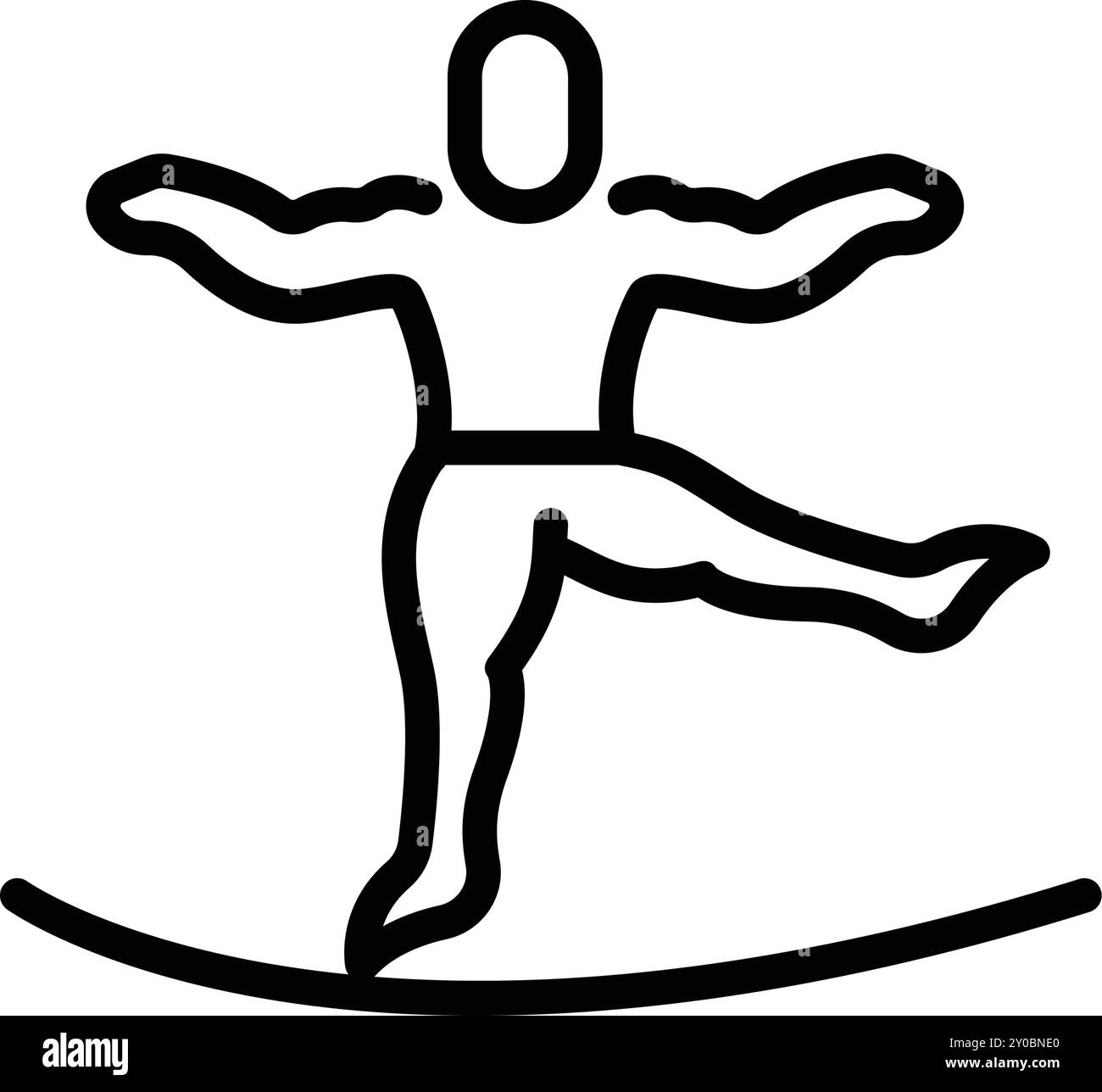 Icon for gymnastics, gymnast Stock Vector Image & Art - Alamy