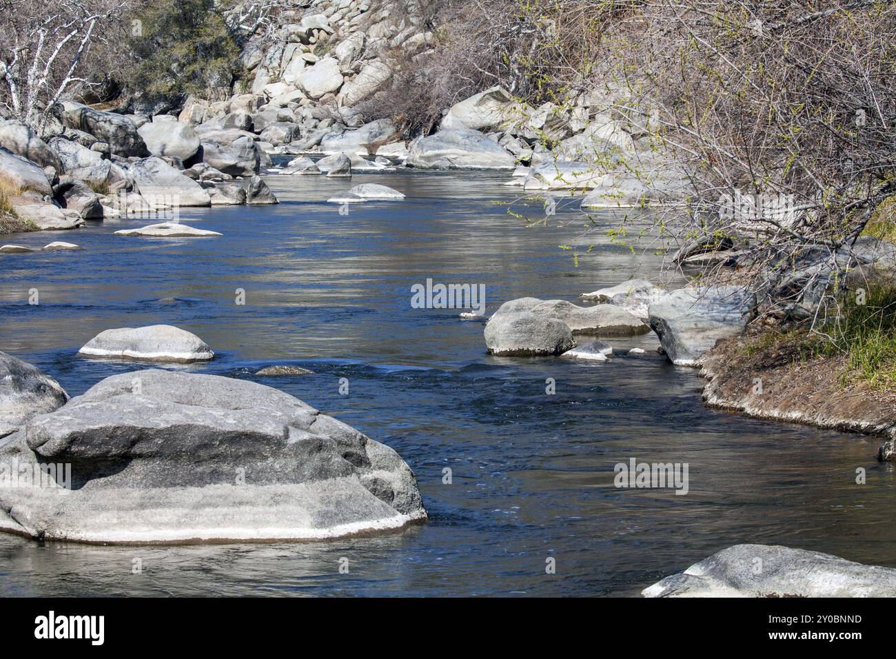 Kern River in the Sierra Nevada California Stock Photo - Alamy