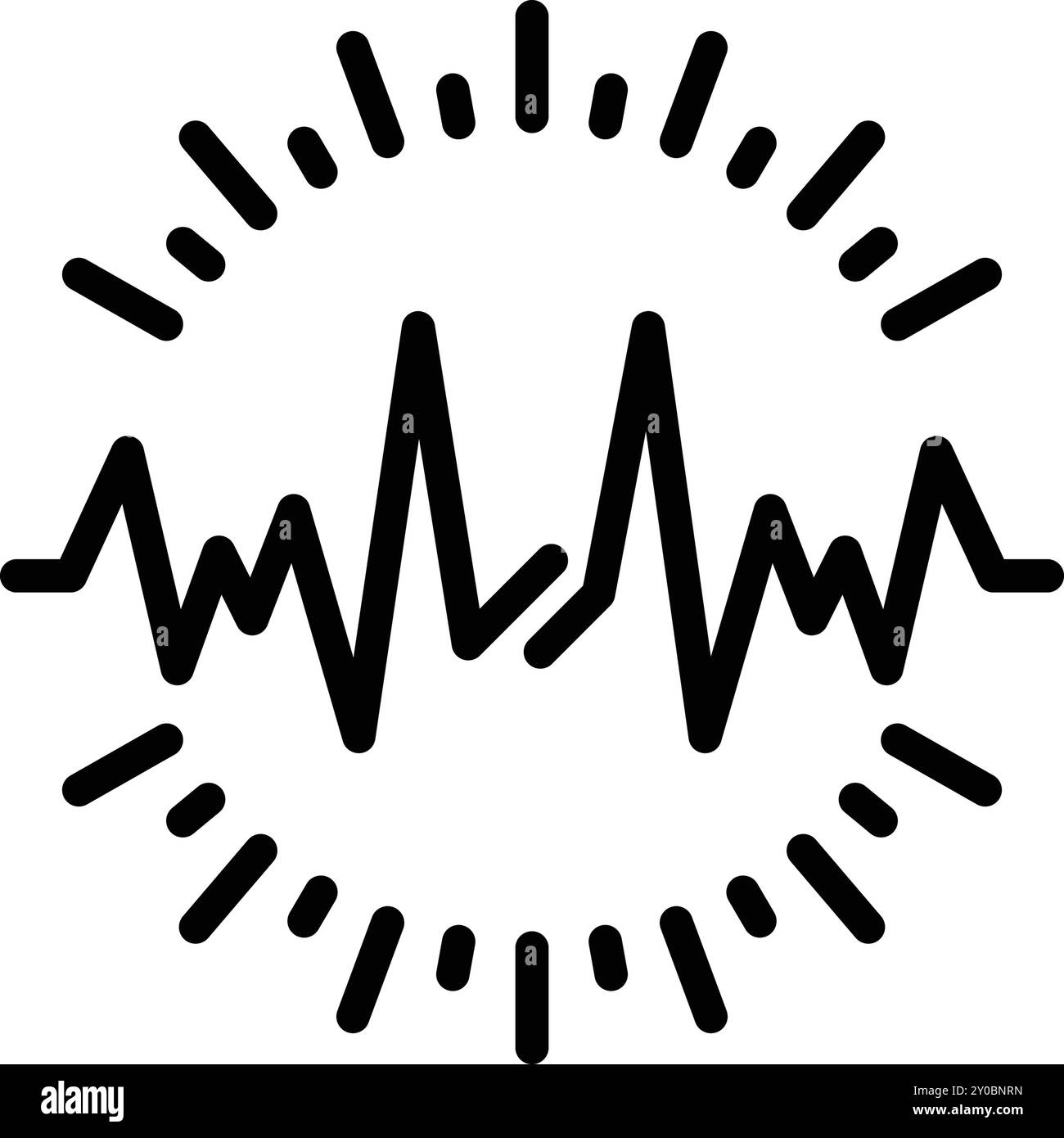 Icon for wave, musical Stock Vector Image & Art - Alamy