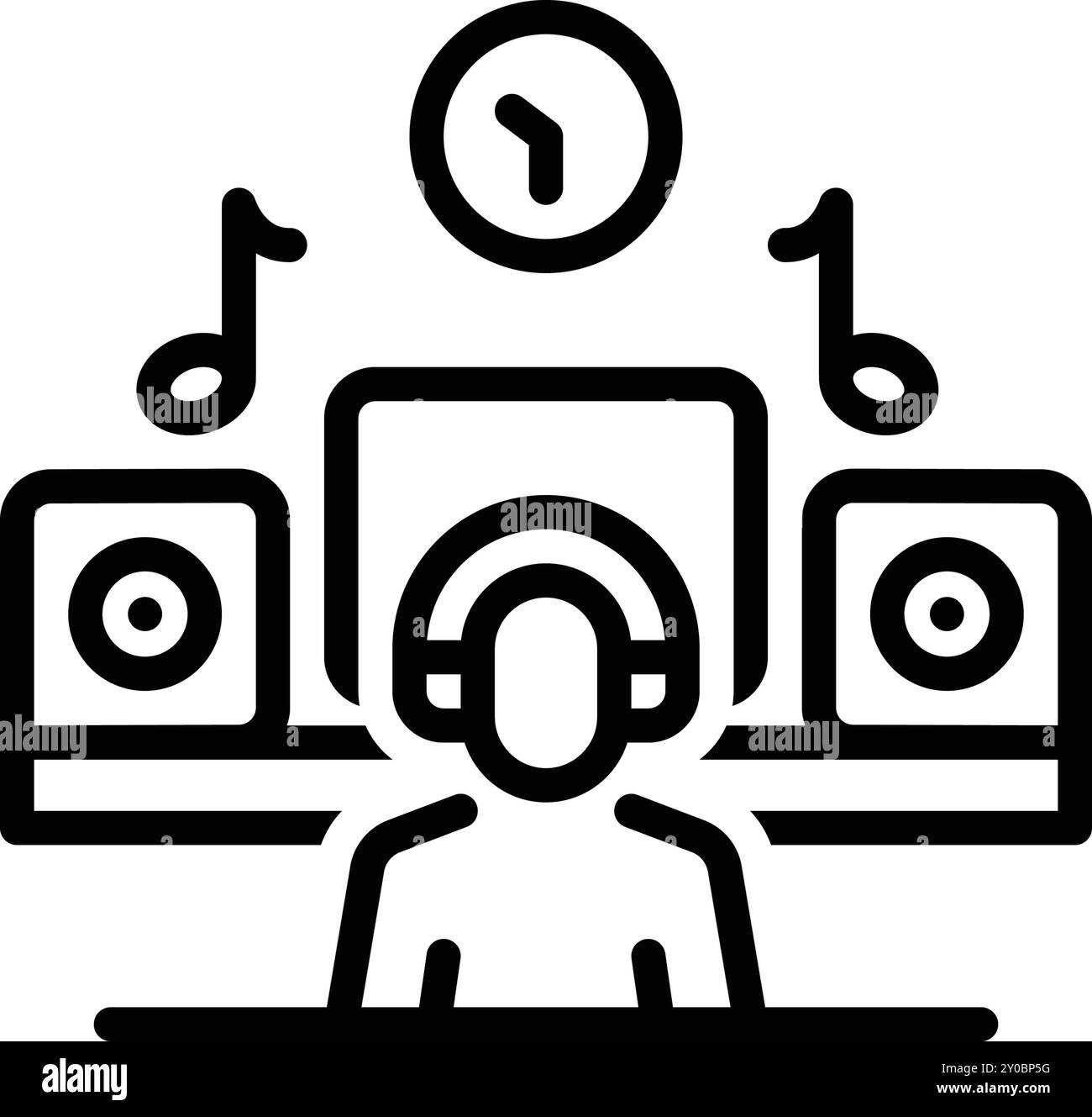 Icon for composer, musician Stock Vector Image & Art - Alamy