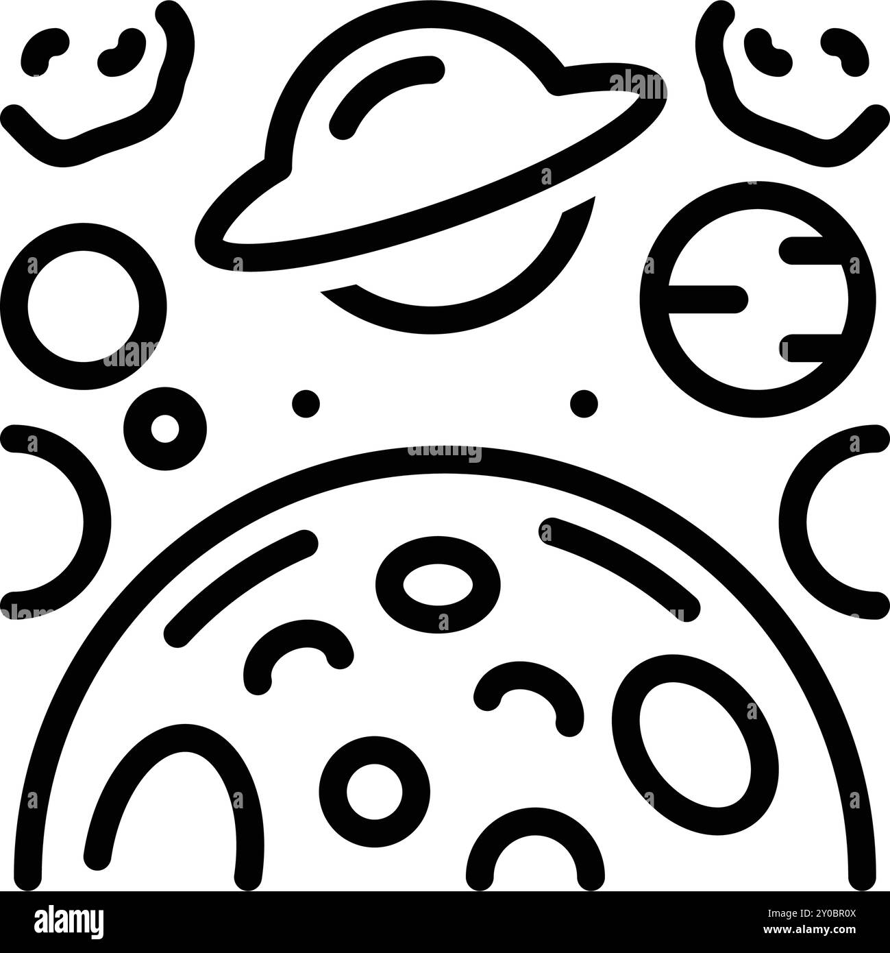 Cosmology vector vectors hi-res stock photography and images - Alamy