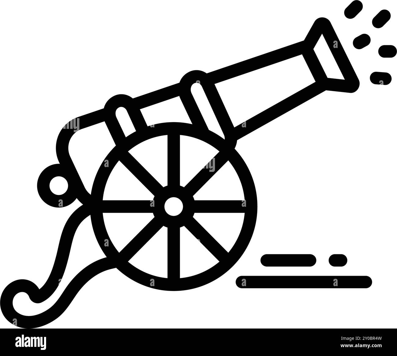 Icon for battle, cannon Stock Vector Image & Art - Alamy