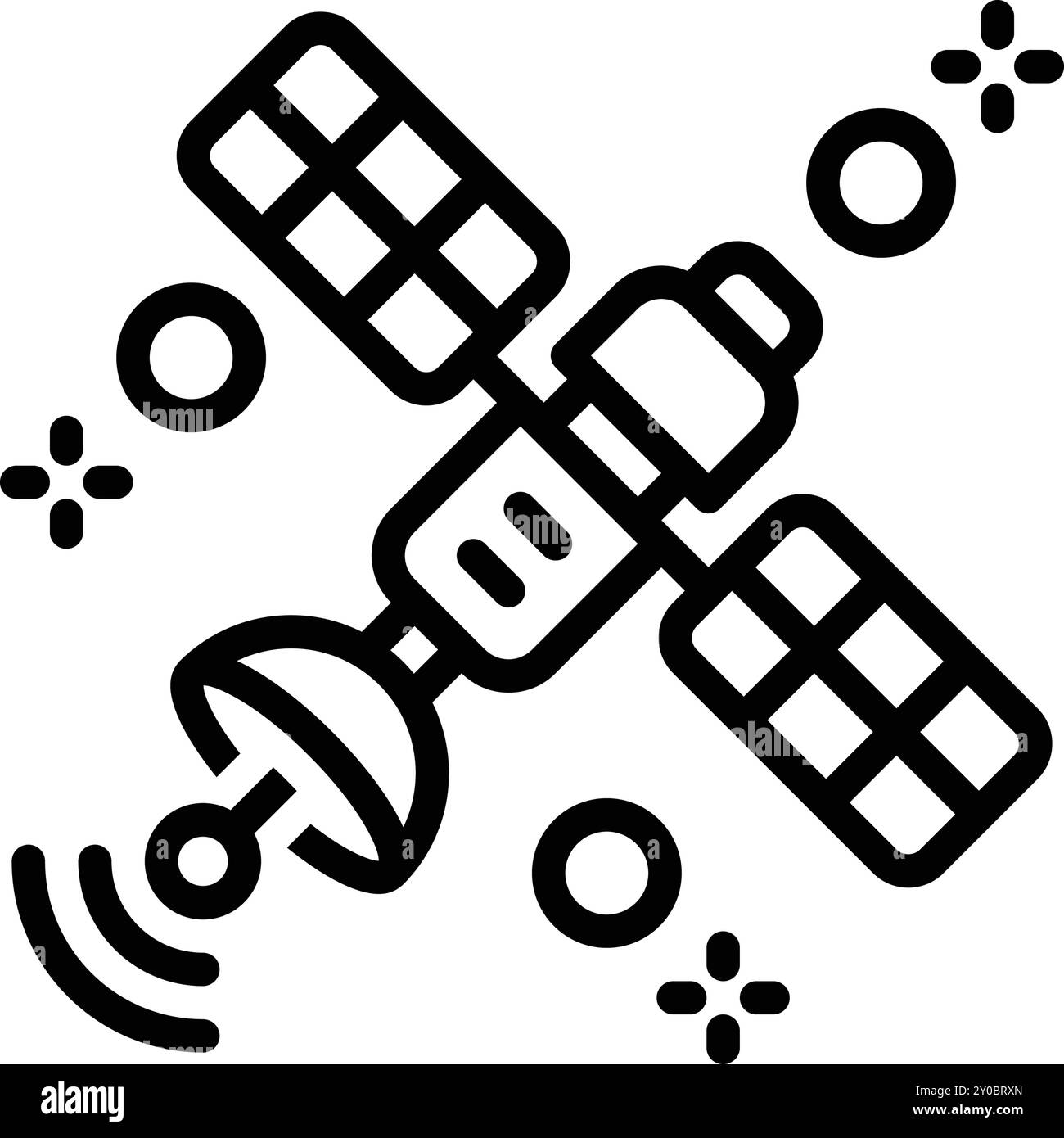 Icon for satellite, space Stock Vector Image & Art - Alamy