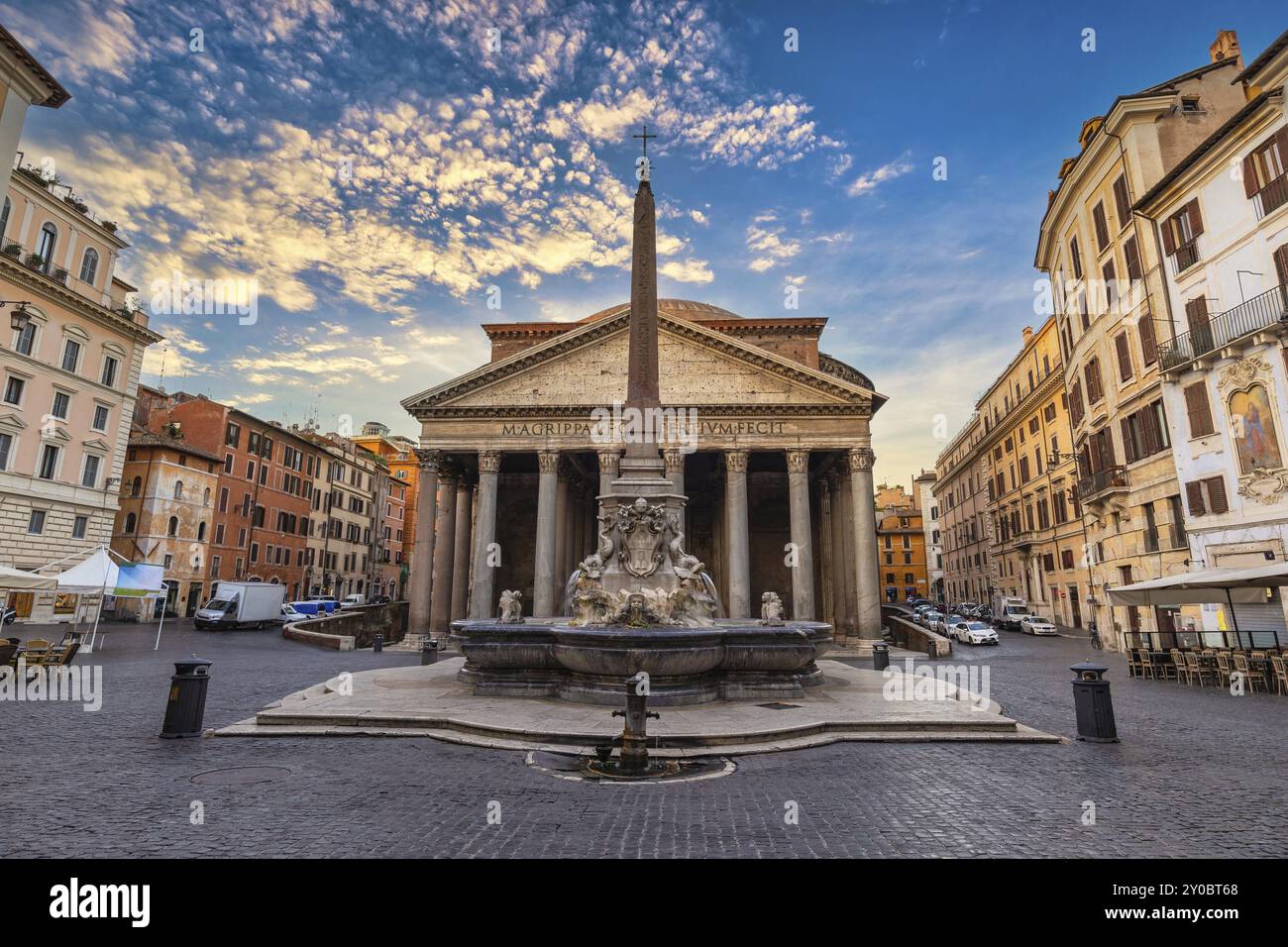 Rome Italy, sunrise city skyline at Rome Pantheon Stock Photo - Alamy