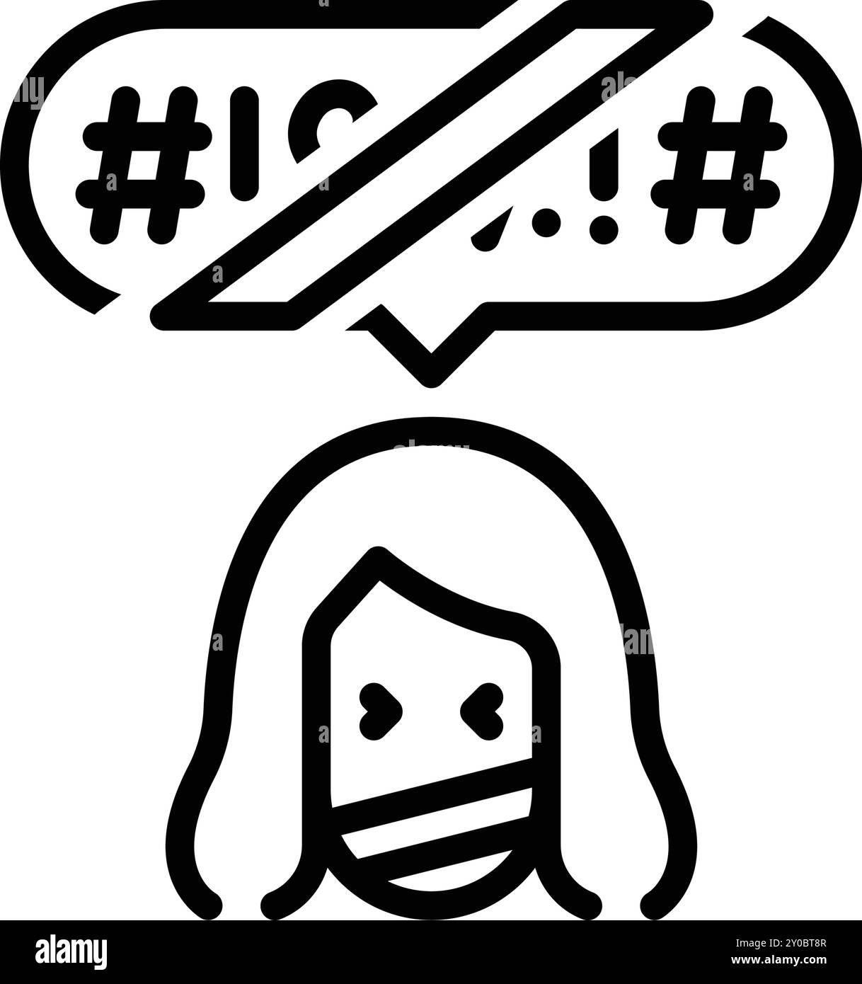 Icon for censored, censorship Stock Vector Image & Art - Alamy