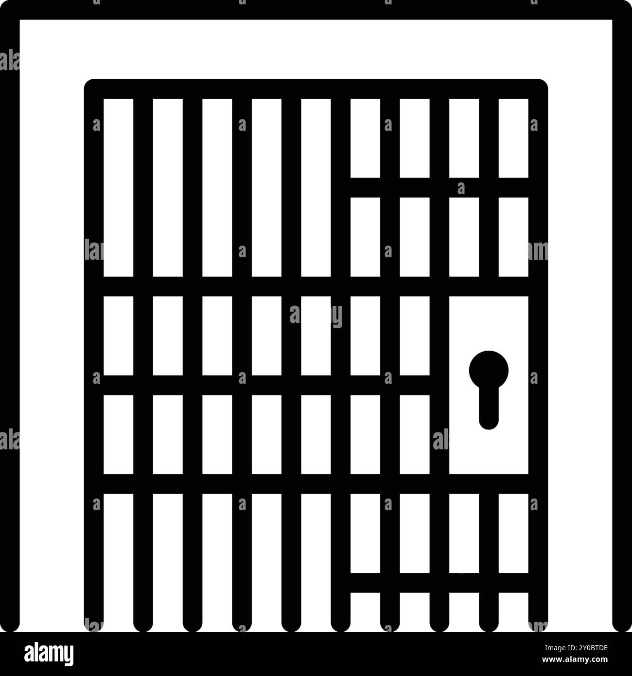 Icon for jail, imprisonment Stock Vector Image & Art - Alamy