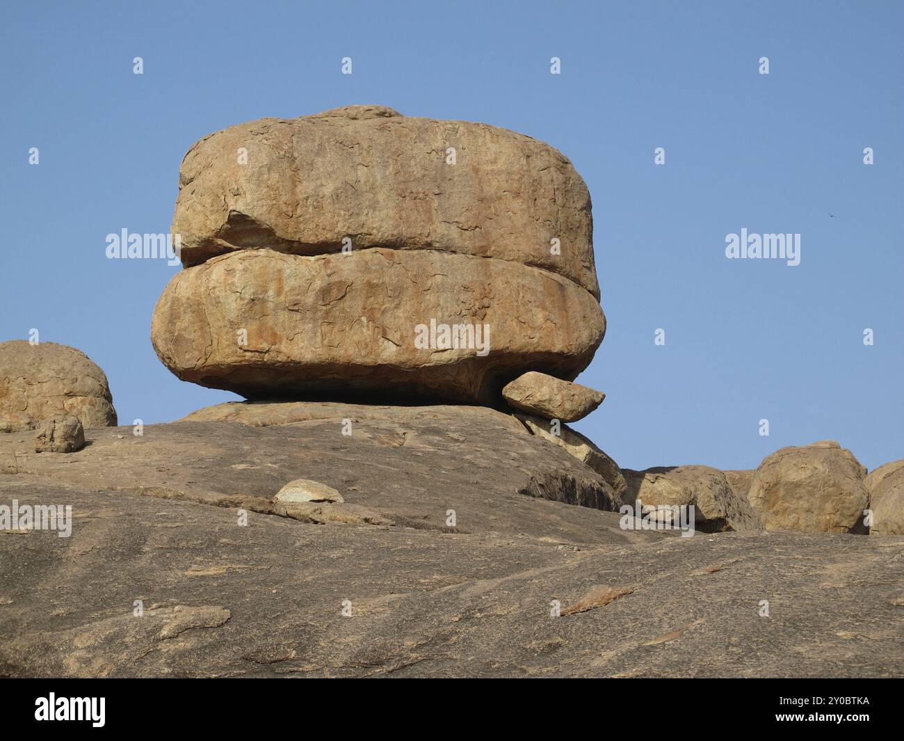 Beautiful granite boulder in Karnataka, India, Asia Stock Photo - Alamy