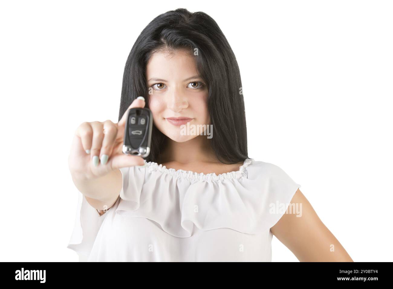 Holding out house keys hi-res stock photography and images - Alamy