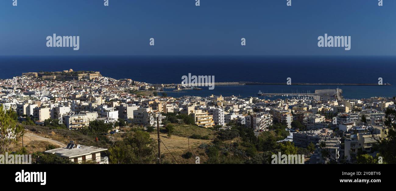 Town view, Rethymnon, Crete Stock Photo - Alamy