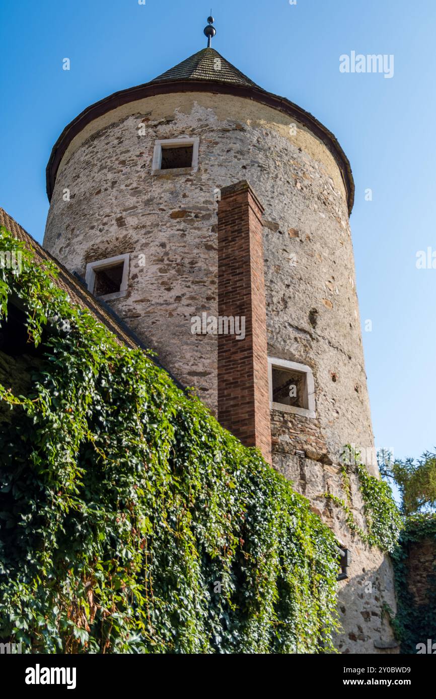 Hrad Pernstejn, Czech Republic -August 20 2024: Castle in the South ...
