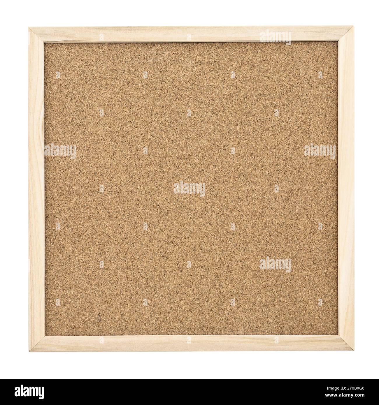 Empty cork board isolated on white background Stock Photo - Alamy