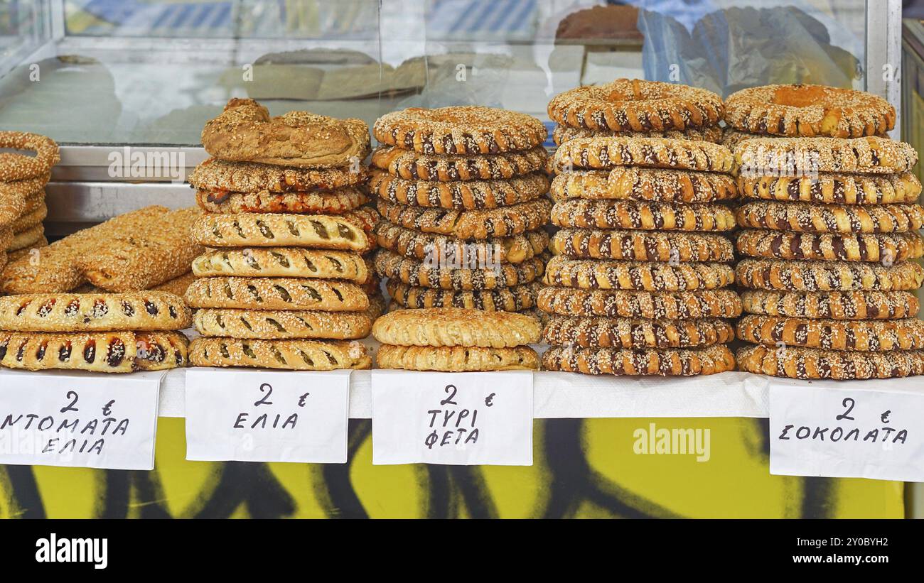Bagel vendor street bread hi-res stock photography and images - Alamy