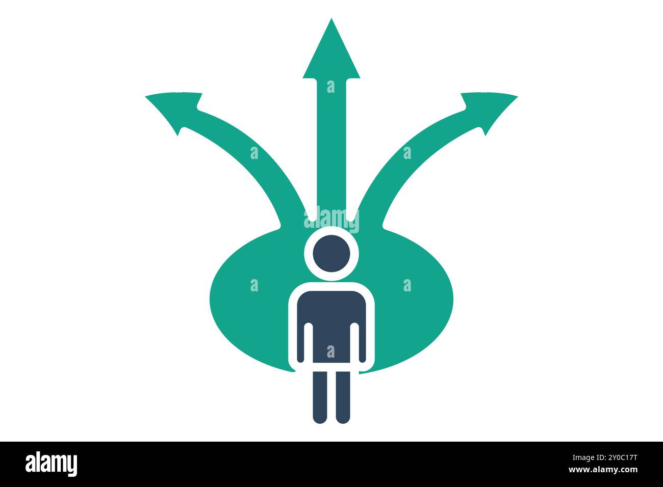 Challenge icon. solid icon style. businessman with cross. icon related ... Challenge icon. solid icon style. businessman with cross. icon related ...