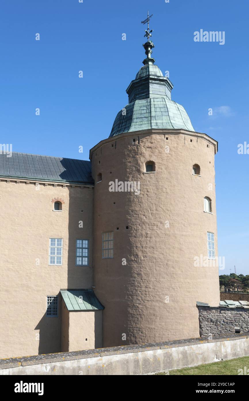 Detail of the famous Kalmar Castle, Sweden, Europe Stock Photo - Alamy