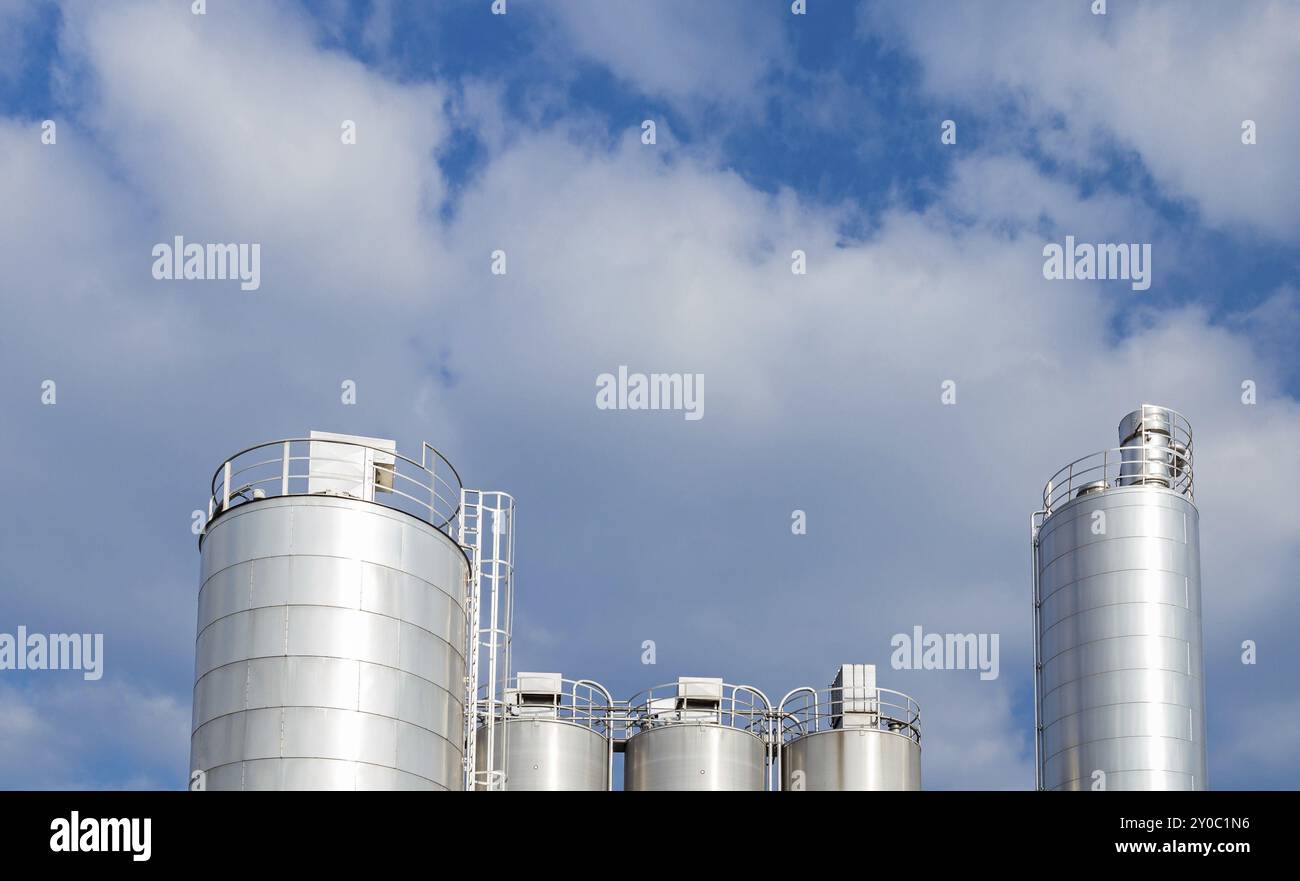 Industrial plant, starch factory Stock Photo - Alamy