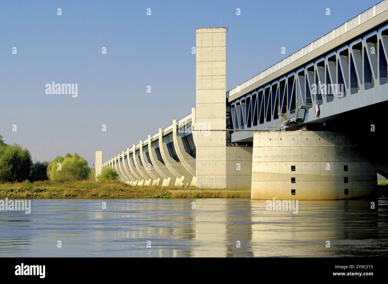 Magdeburg Trough Bridge, Magdeburg Water Bridge 07 Stock Photo - Alamy