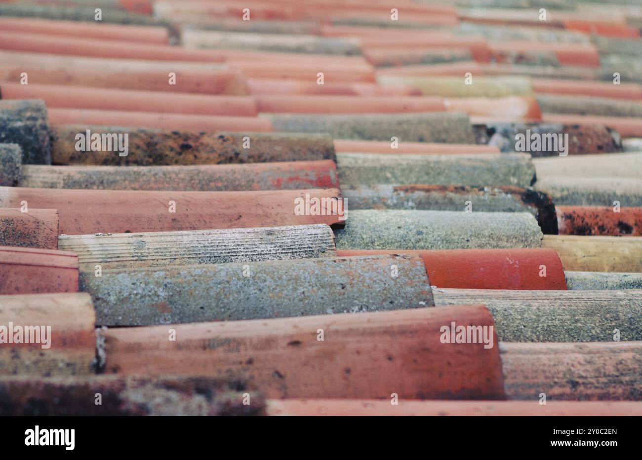 Old ridge roof tile hi-res stock photography and images - Alamy