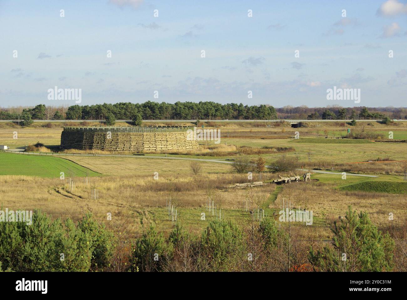 Raddusch Slavic Castle, Raddusch Slavic Fort Stock Photo - Alamy